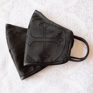 Catholic Liturgical Face Mask, Reusable Religious Face Covering, 3 ...
