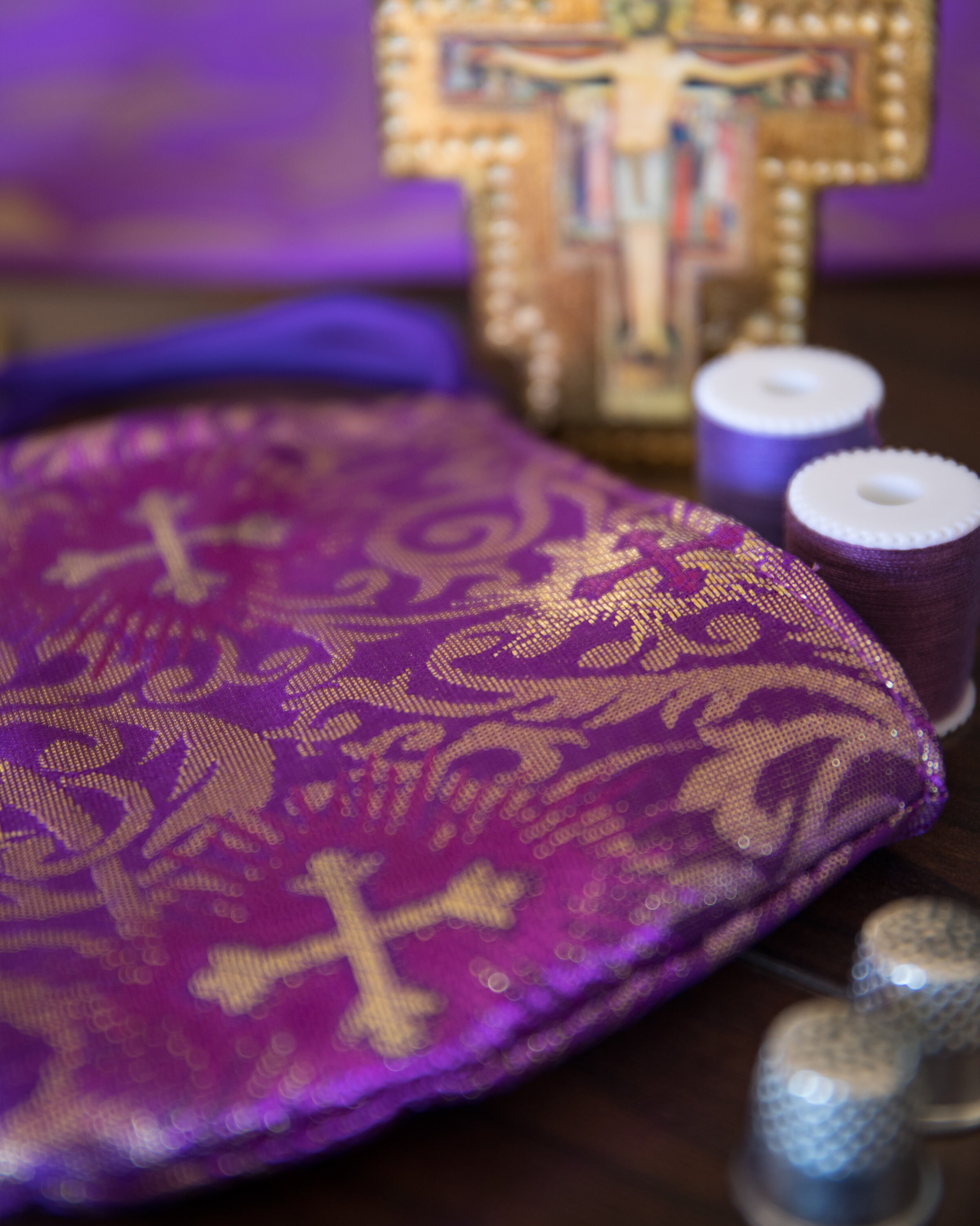 Catholic liturgical face mask Reusable religious face | Etsy