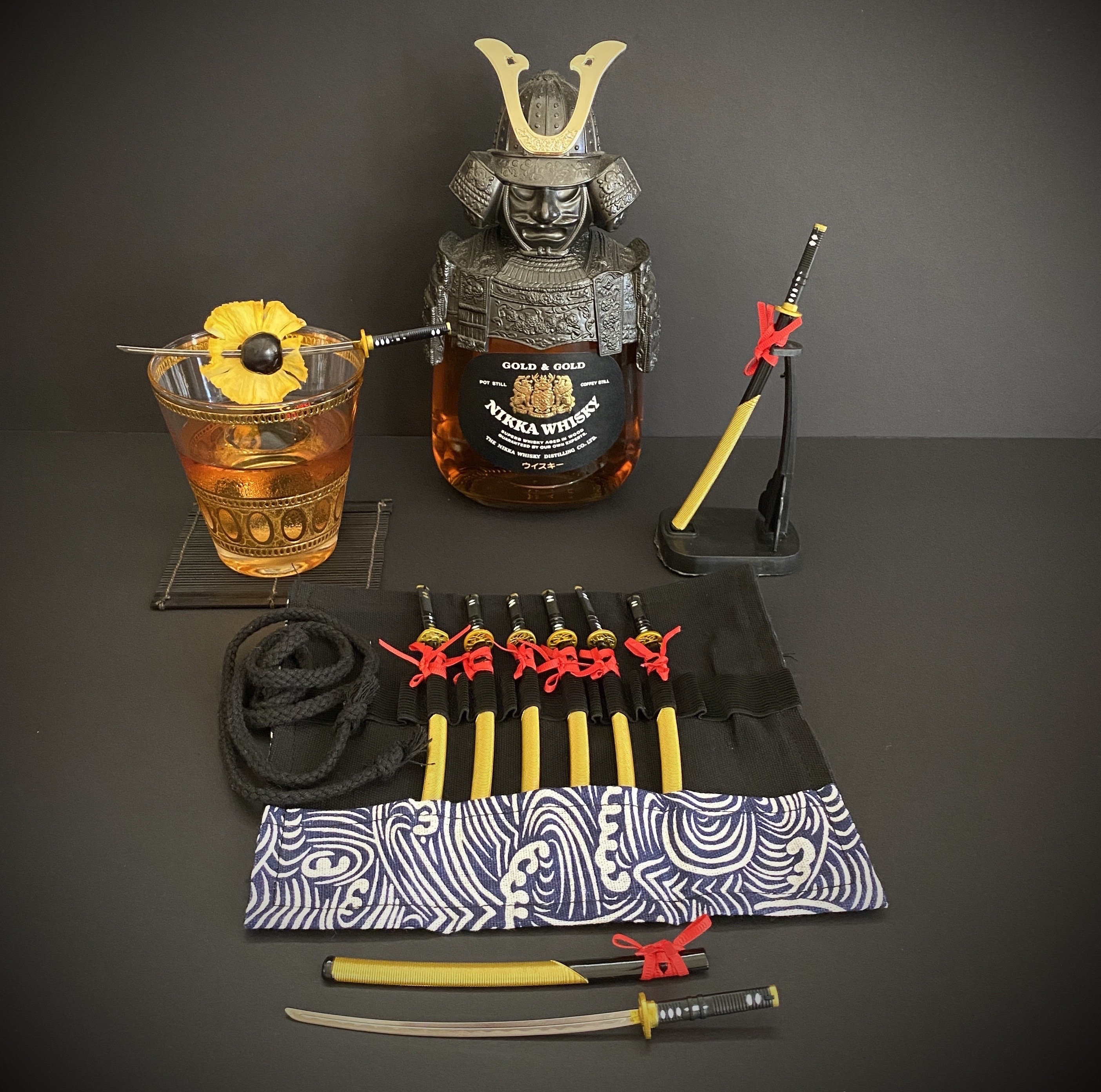 Mini Katana Sword Collectable Cocktail Garnish Set - Etsy