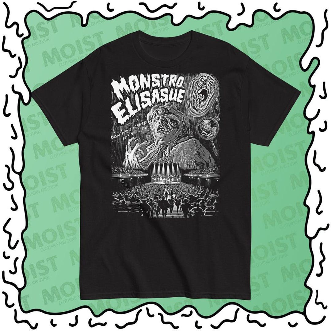 MONSTRO ELISASUE - Black and White - the Substance Movie Shirt | Gildan ...