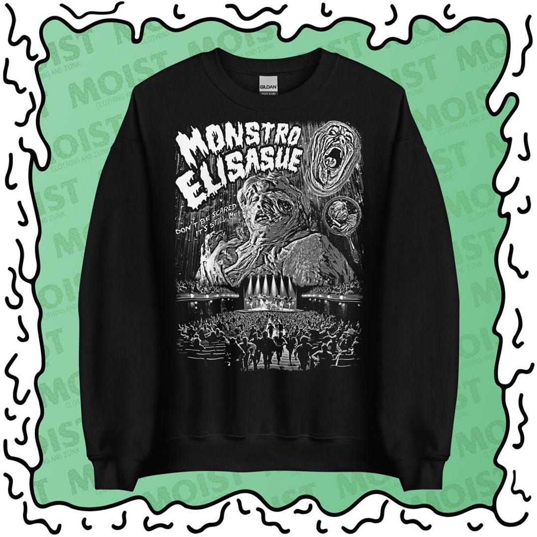 MONSTRO ELISASUE - Black and White - the Substance Movie Sweatshirt ...