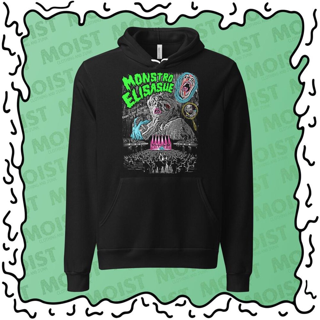 MONSTRO ELISASUE - Limited - the Substance Movie Hoodie | B+C - Etsy