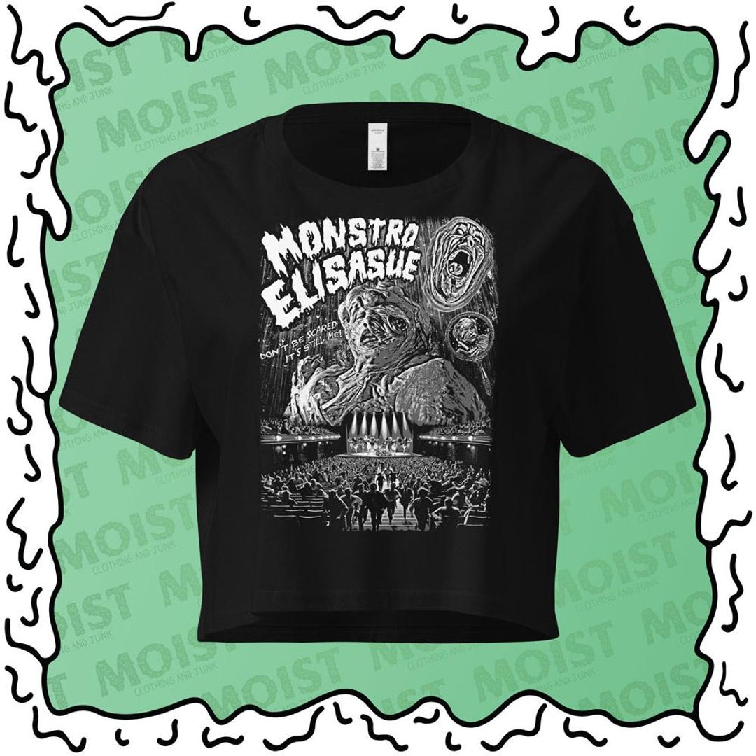 MONSTRO ELISASUE - Black and White - the Substance Movie Crop Top | AS ...