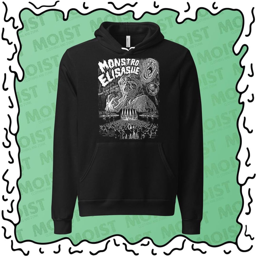 MONSTRO ELISASUE - Black and White - the Substance Movie Hoodie | B+C ...