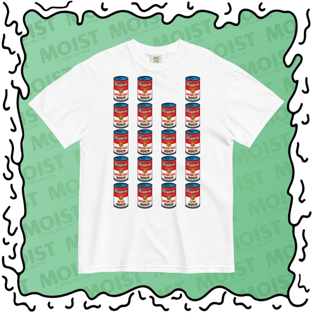 Weapons Soup Cans - Weapons Movie Shirt | Comfort Colors - Etsy
