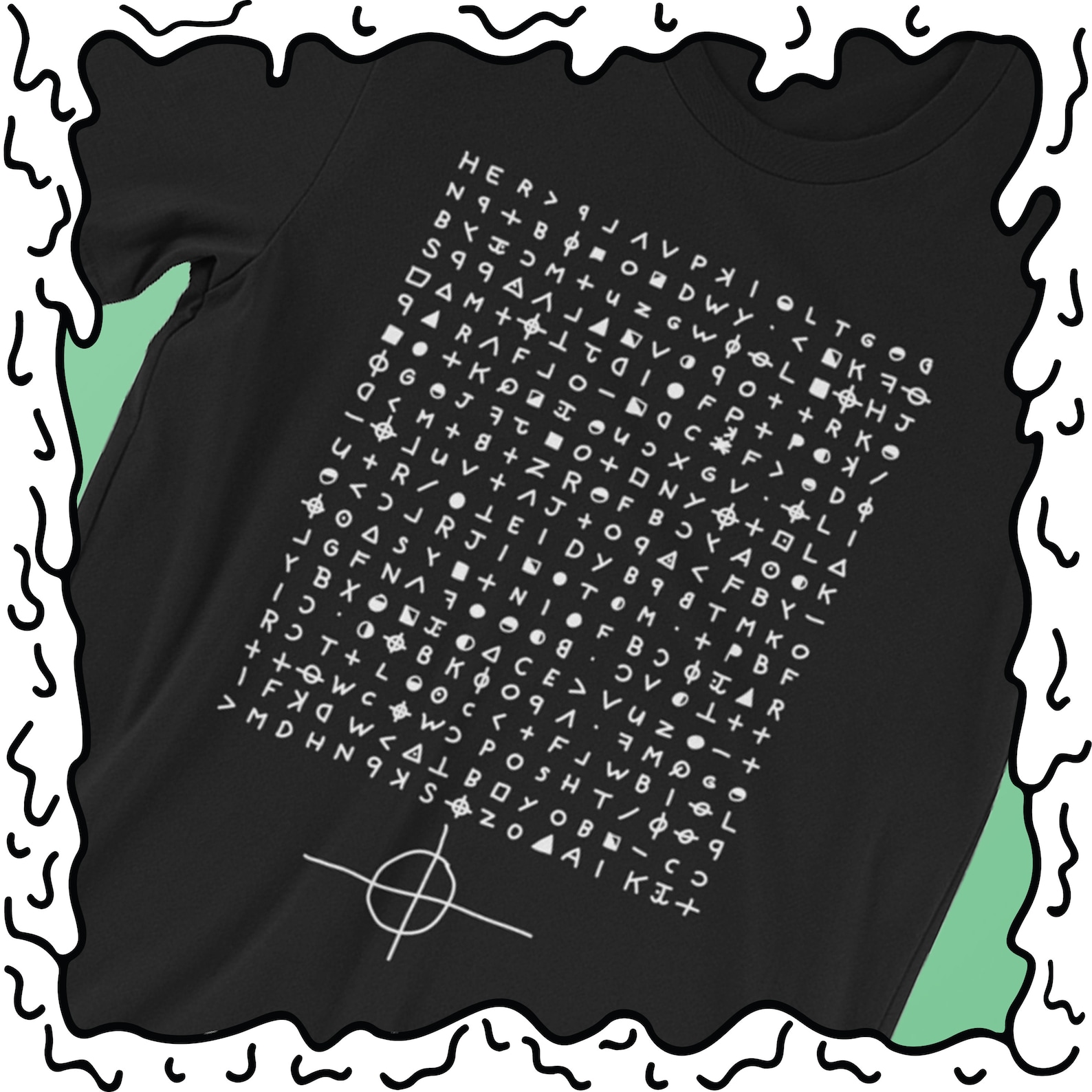 Zodiac Killer 340 Cipher Shirt - Etsy