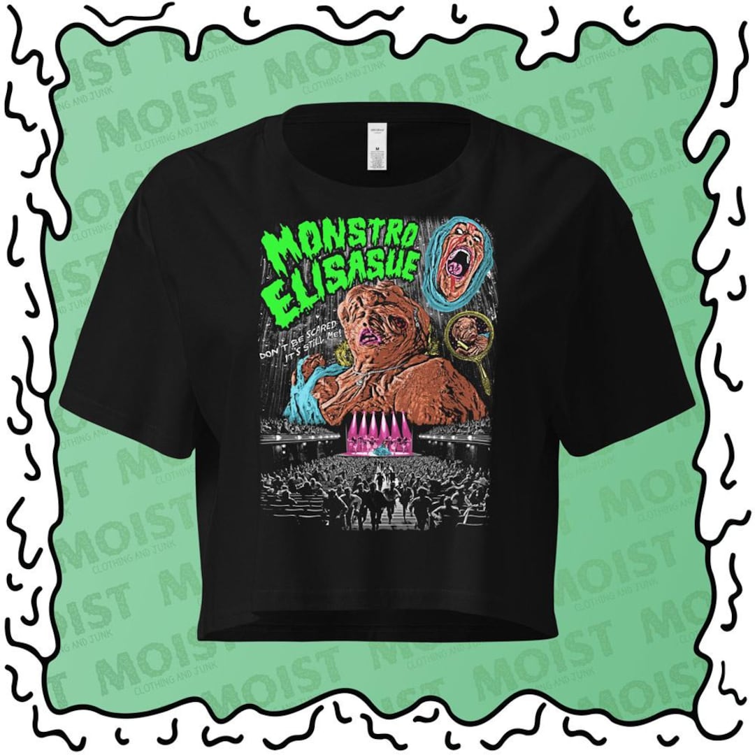 MONSTRO ELISASUE - Color - the Substance Movie Crop Top | AS Colour - Etsy