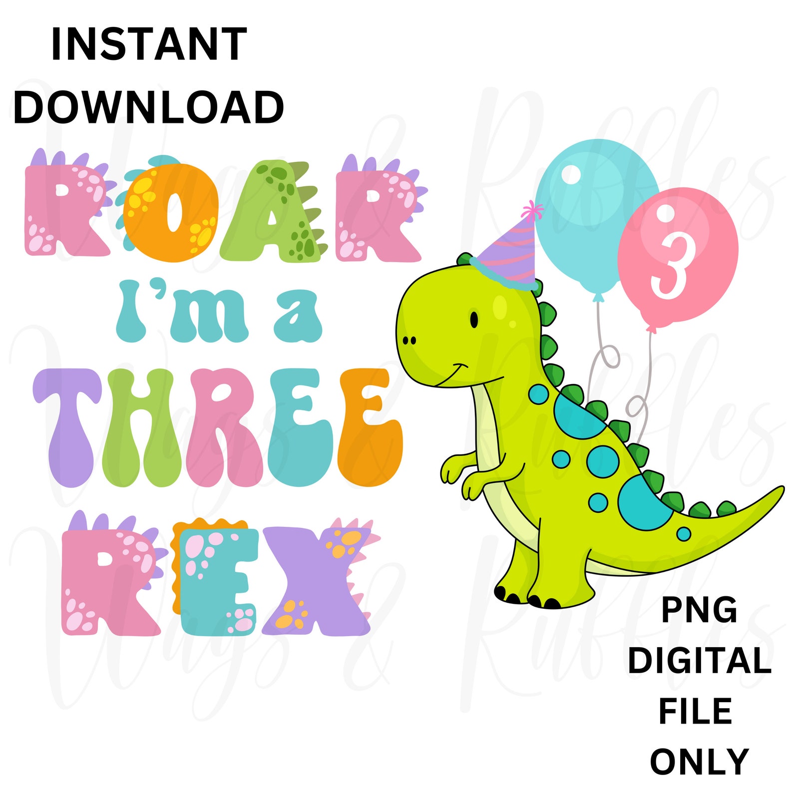 Girl Three Rex Png, Family Dinosaurs Bundle Png, Family, Matching ...
