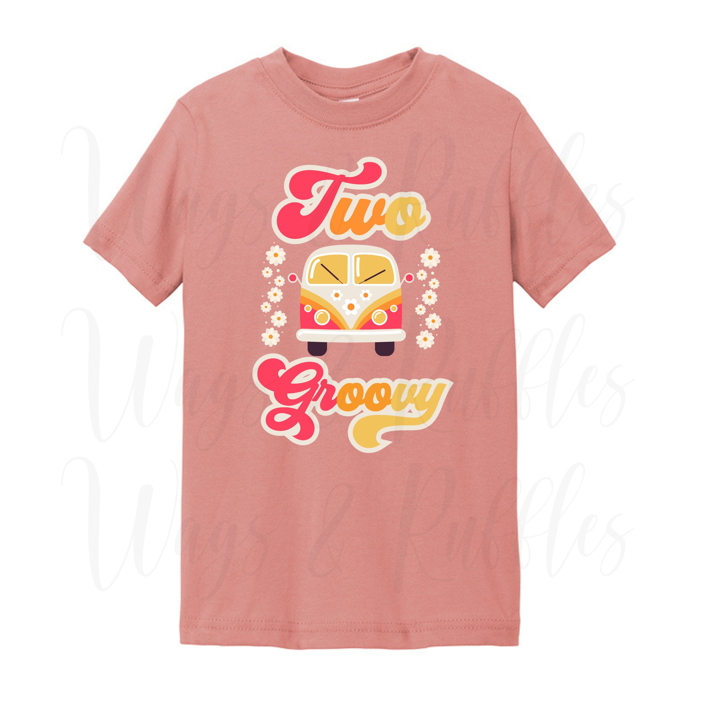 Two Groovy Png, 2 Groovy Girl Png, 2nd Groovy Birthday Shirt Png Family ...