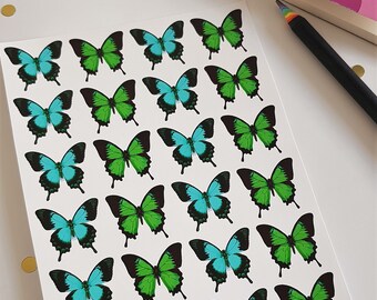 Butterfly stickers | Etsy