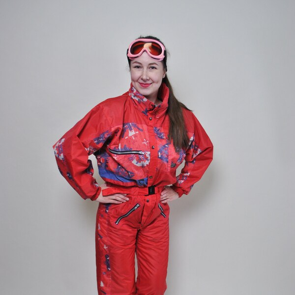 Retro Ski Suit - Etsy