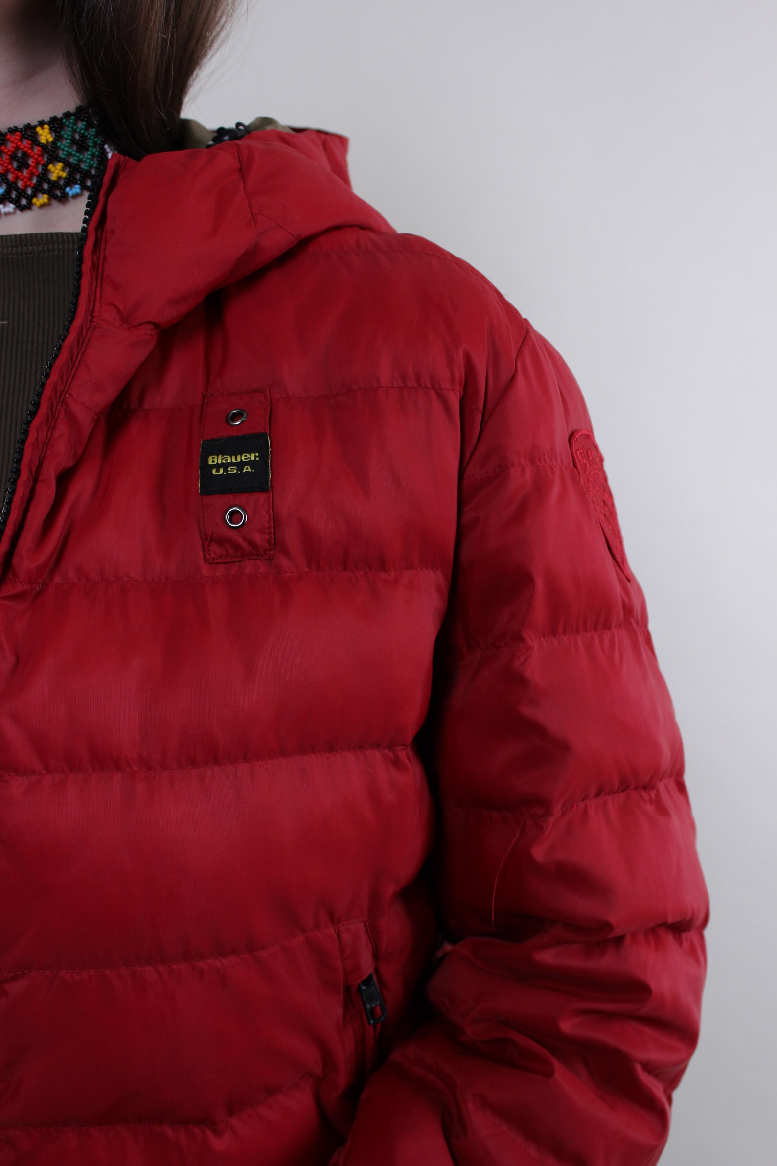90s Lightweight Puffer Jacket, Synthetic Insulation Blauer Vintage ...