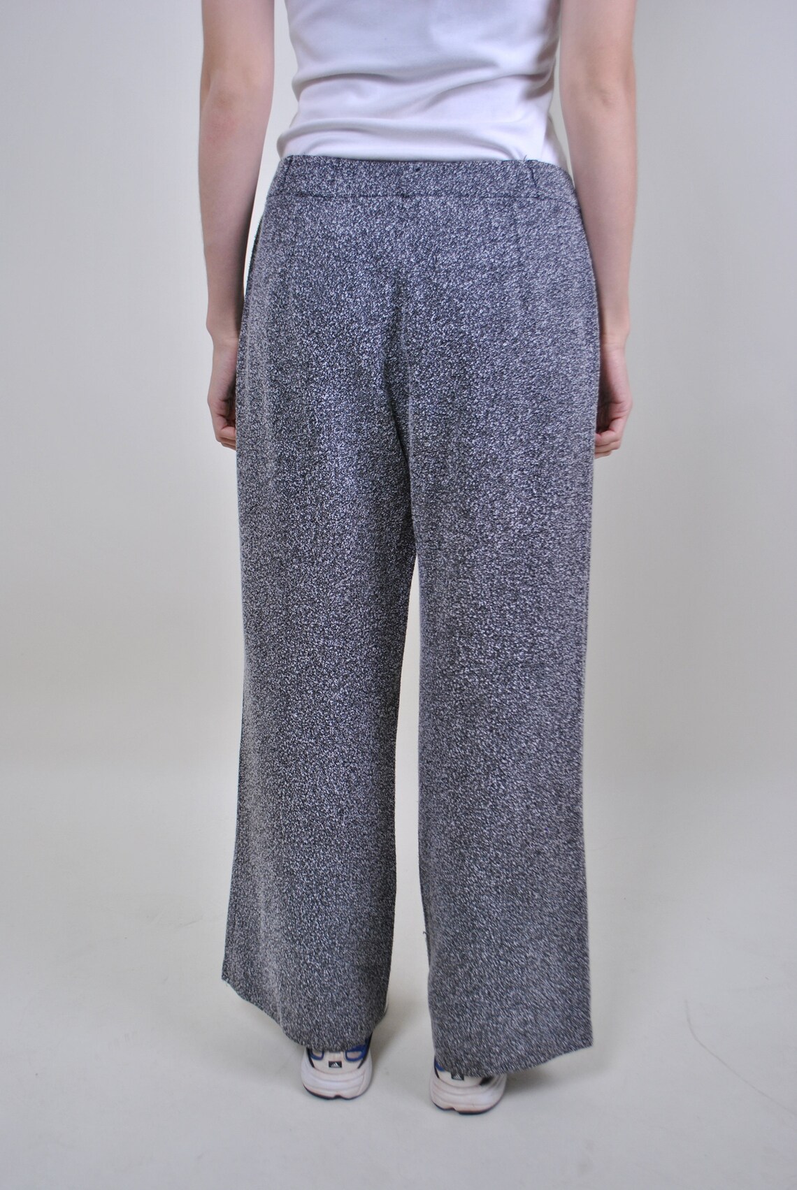 Vintage Gray Formal Pants 90s Suit Trousers Size W32 - Etsy