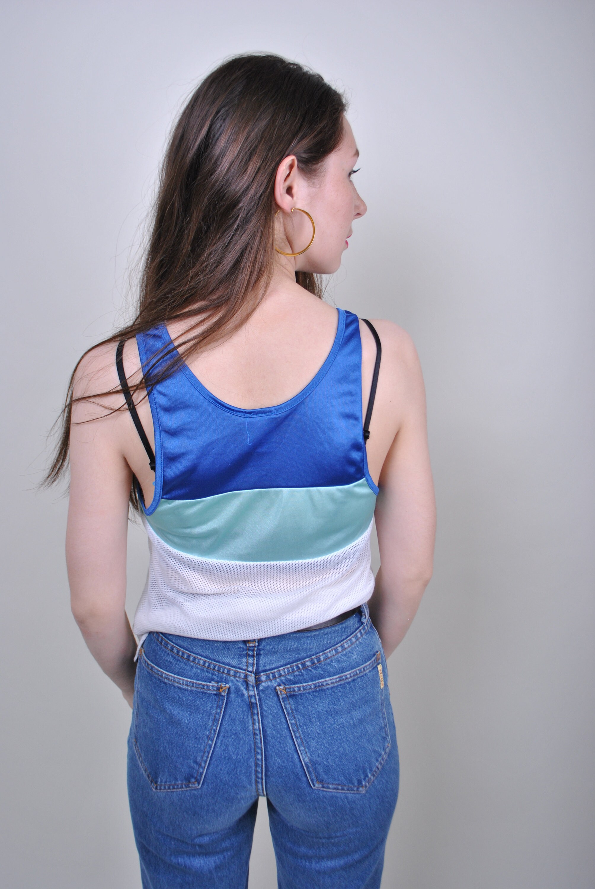 Woman 90s Sport Tank Top Size S - Etsy