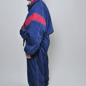 One Piece Ski Suit Men Plus Size Snow Suit in Blue Color XXL - Etsy