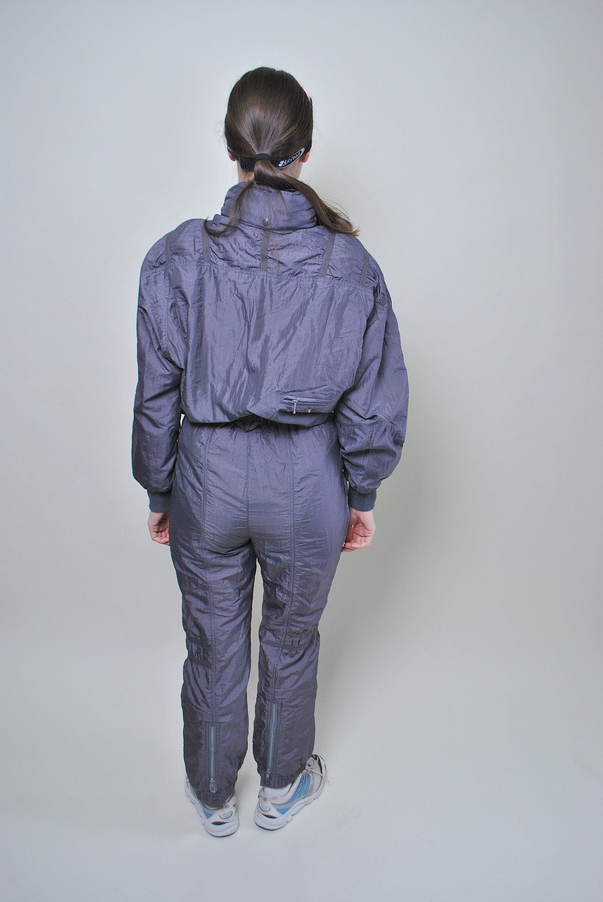 80s One Piece Ski Suit Retro Snowsuit in Women MEDIUM Size - Etsy