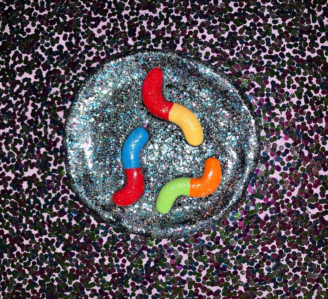 Gummy Worm Trinket Dish - Etsy