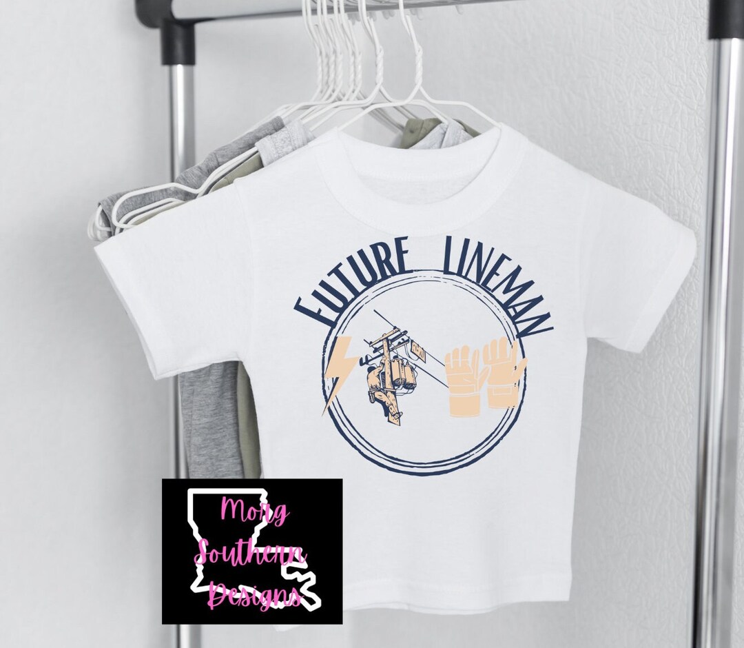 Future Lineman PNG: Lineman Kids and Toddler Sublimation Design - Etsy
