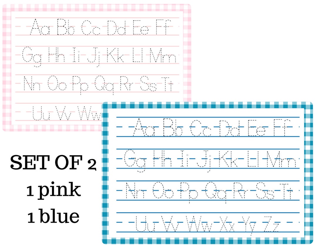 Handwriting Abcs Practice Worksheet/ Preschool and Kindergarten Tracing ...