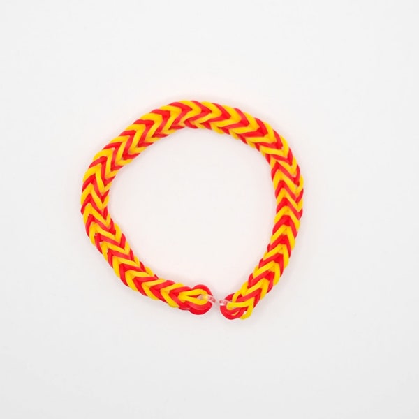 Rainbow Loom Bracelet - Etsy