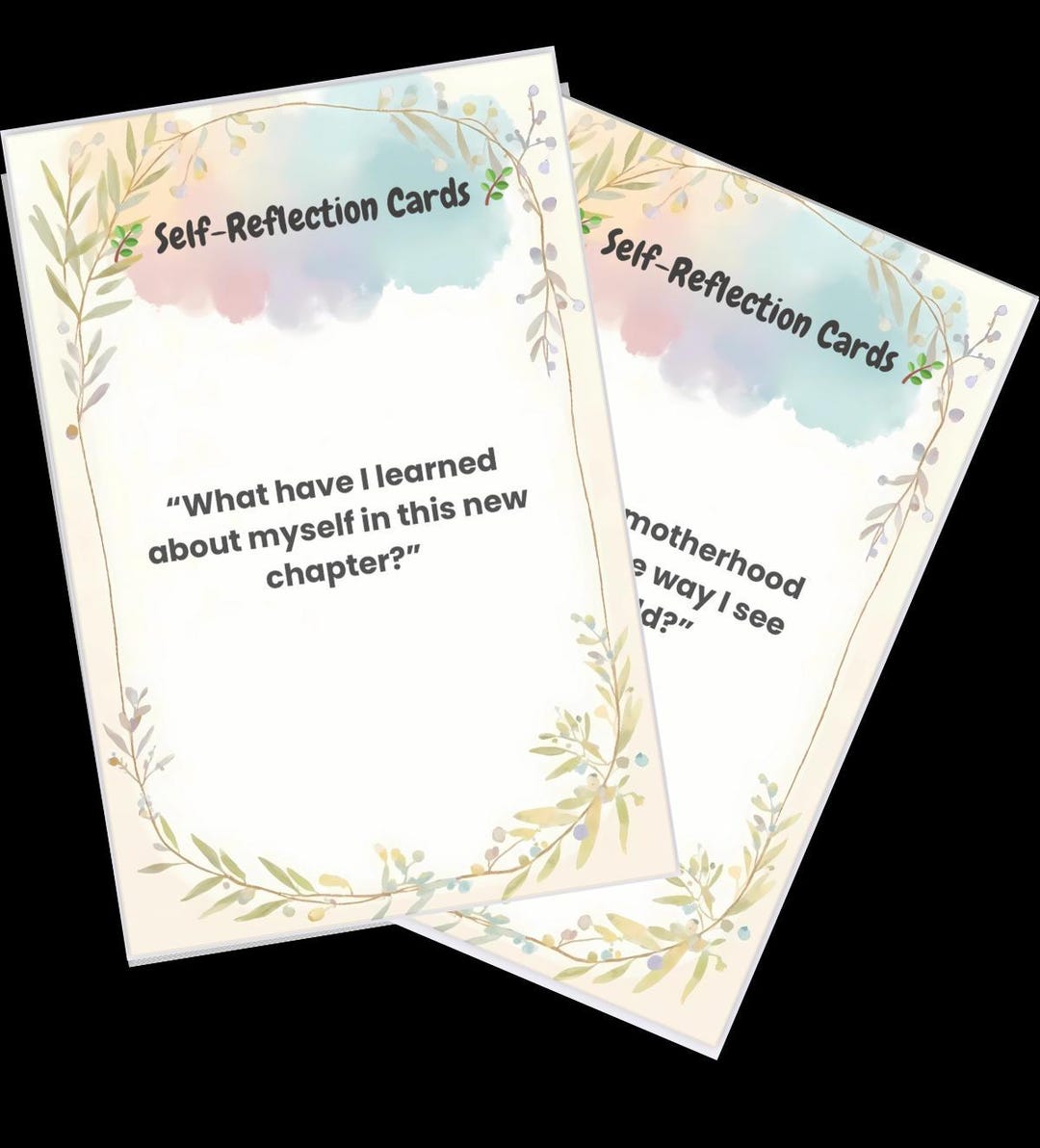 Postpartum Self-reflection Journal: Guided Prompts for New Moms ...