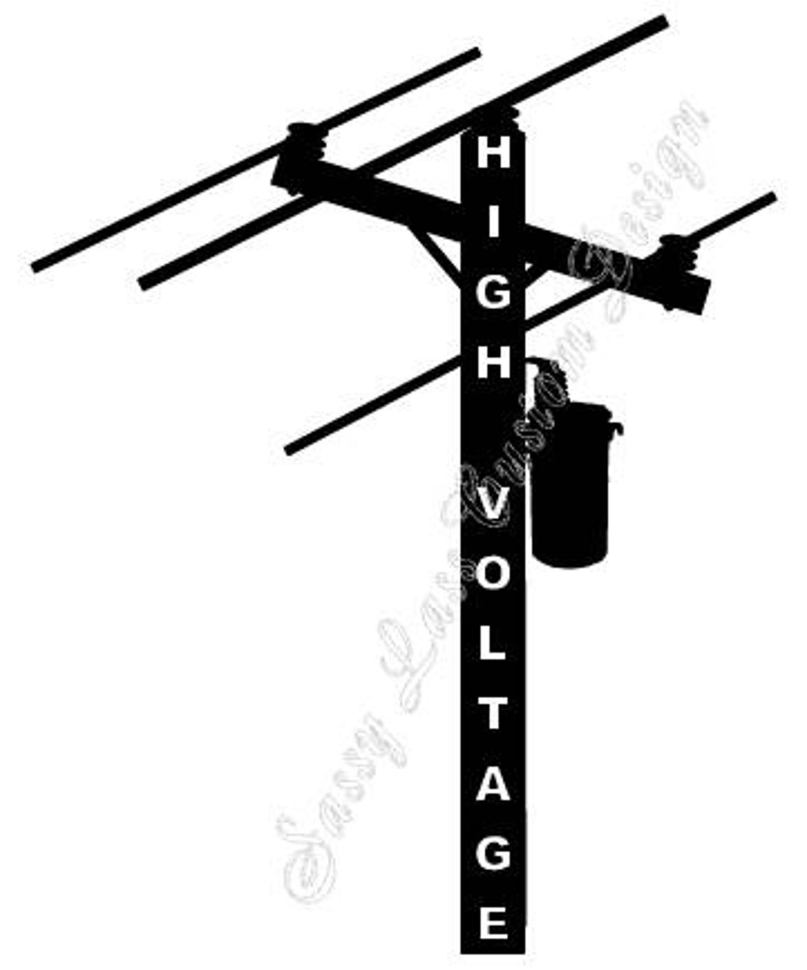 Lineman's Pole Permanent Vinyl Decal - Etsy