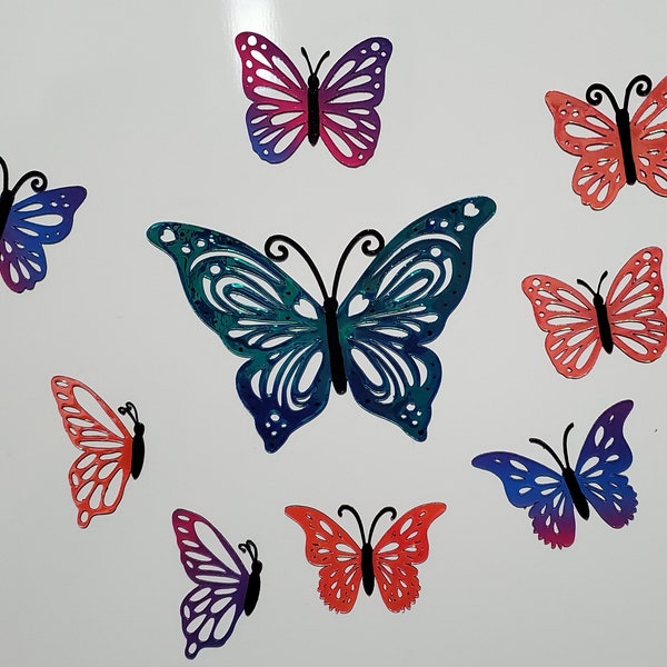 Butterfly Magnets - Etsy