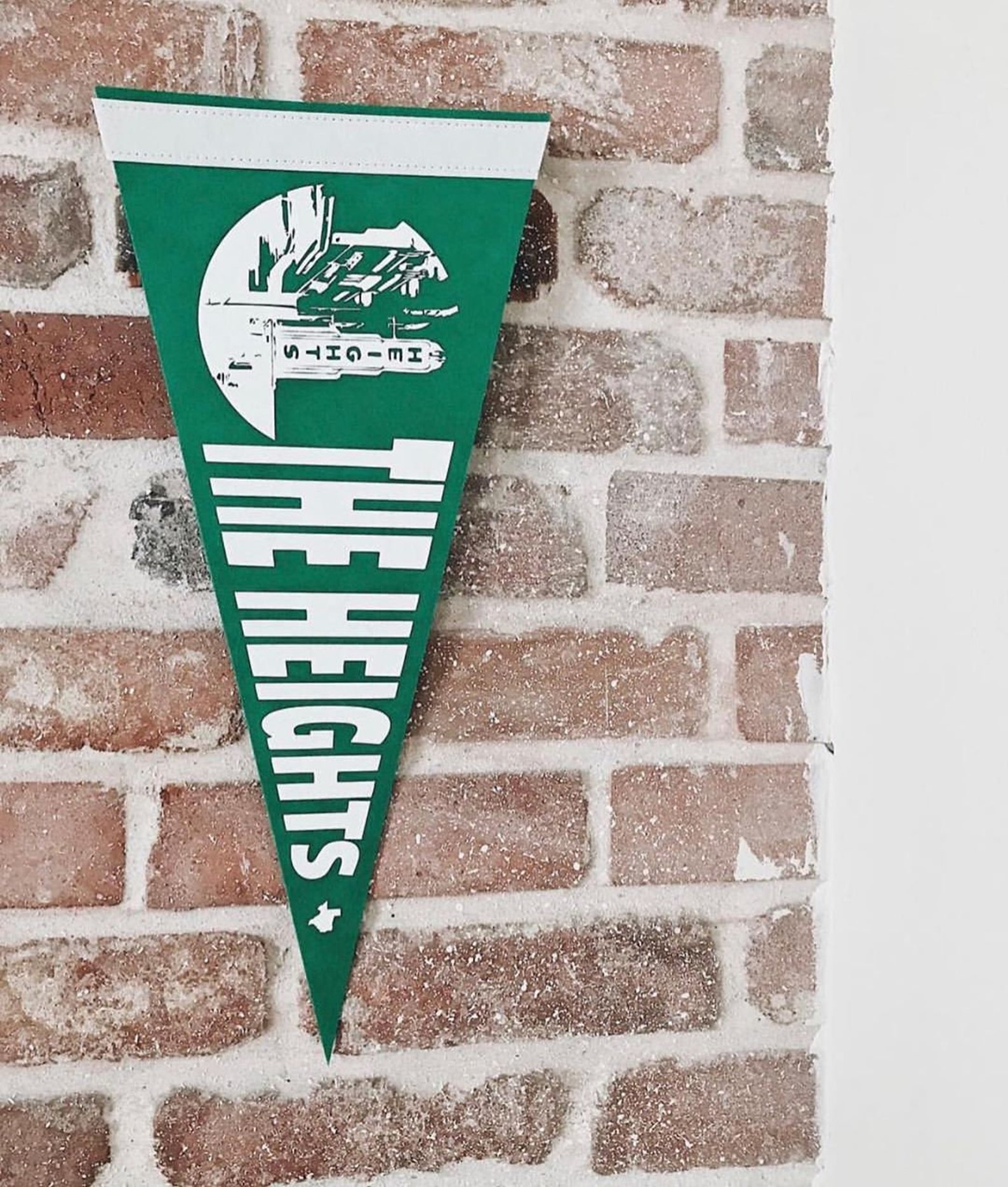 The Heights Felt Pennant - Etsy