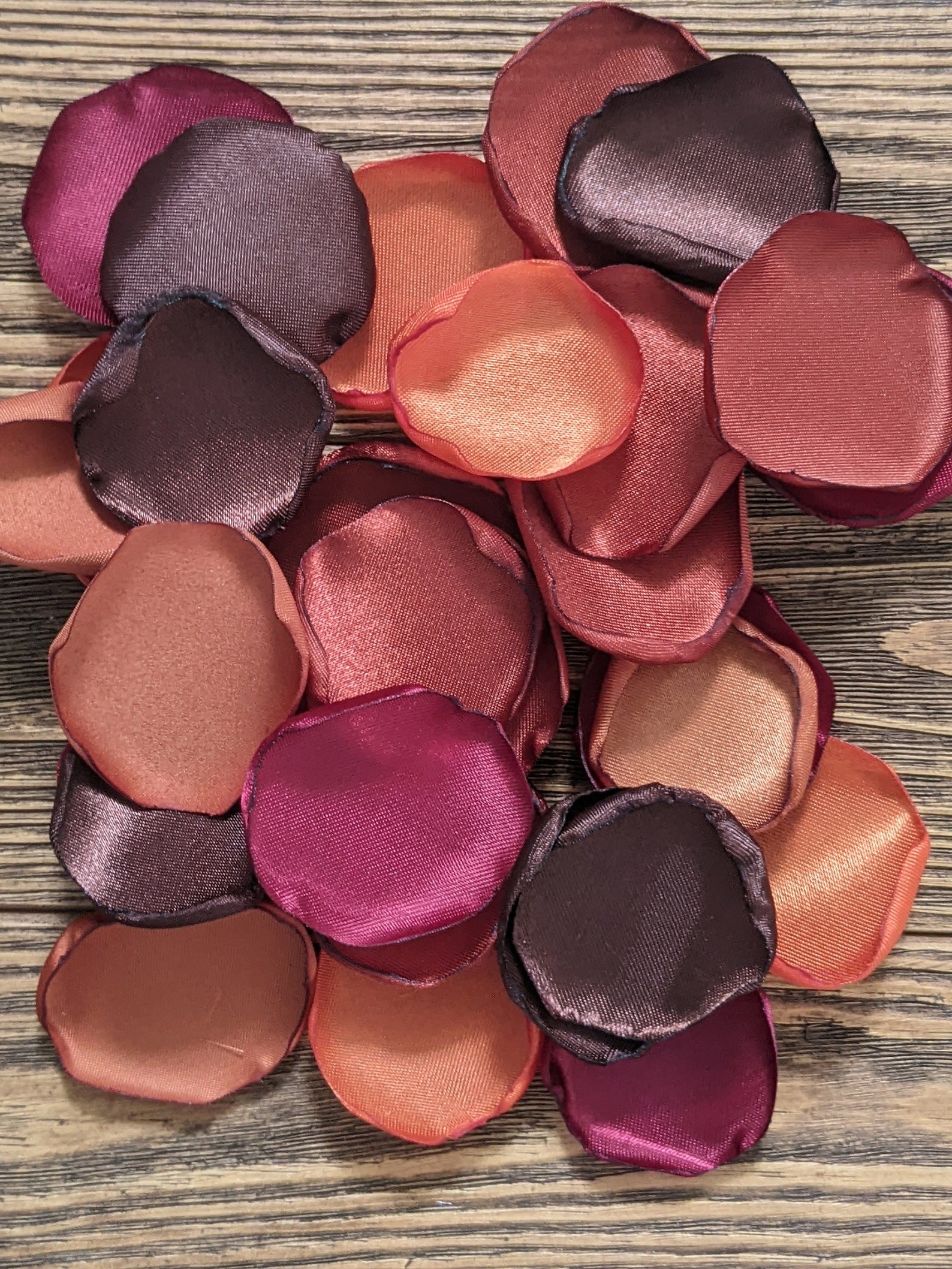 Fall Rose Petals Wedding Decor Toss Mixture of Flowers - Etsy
