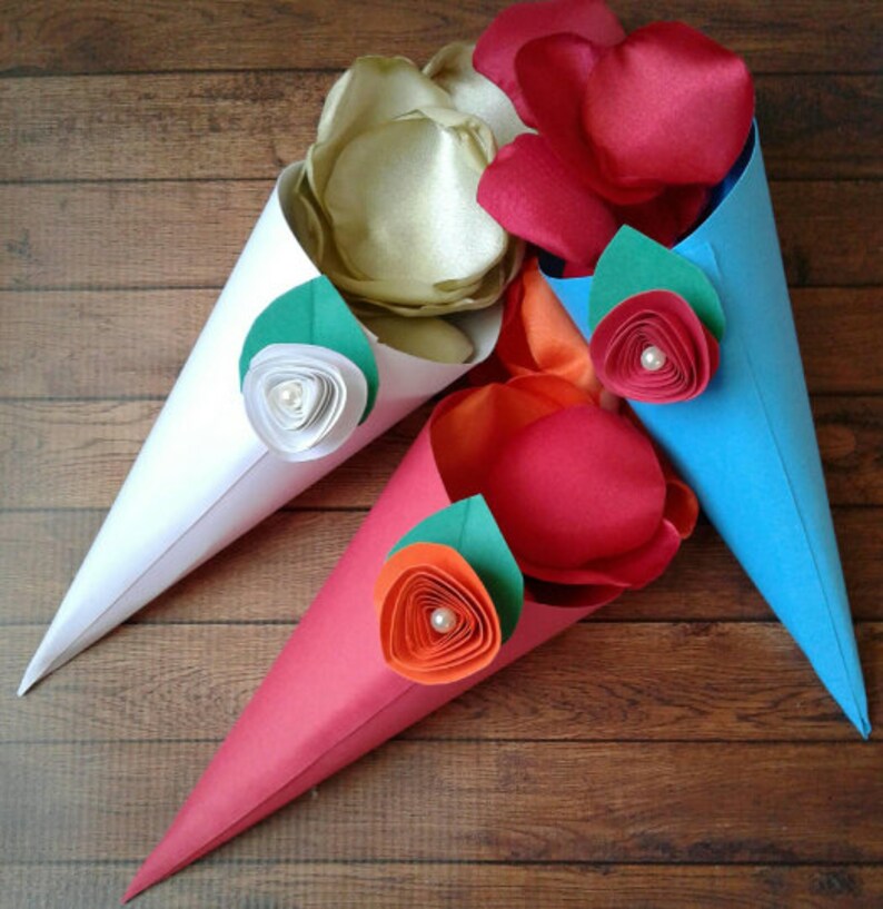 Rustic Peach Custom Rose Petals for Wedding Bridal Shower - Etsy