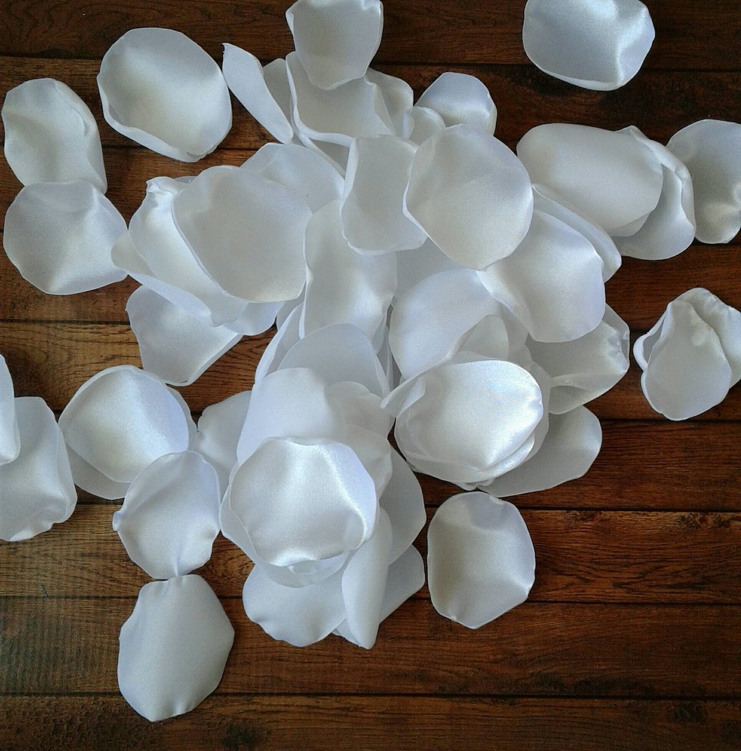 Wedding Decor, White Rose Petals, Custom Decor, Flower Petals for ...