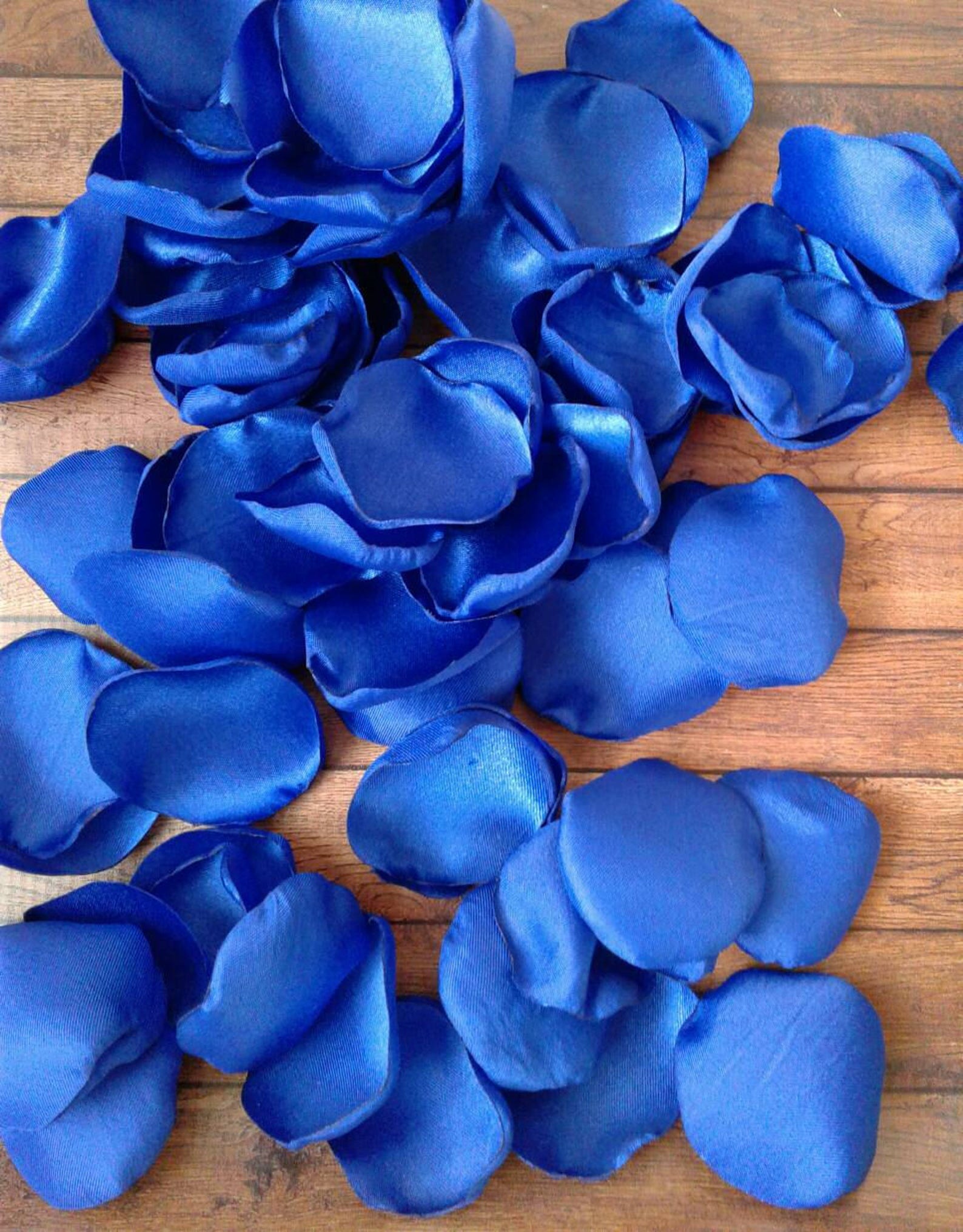 Wedding Centerpieces Royal Blue Rose Petals Bridal Shower - Etsy