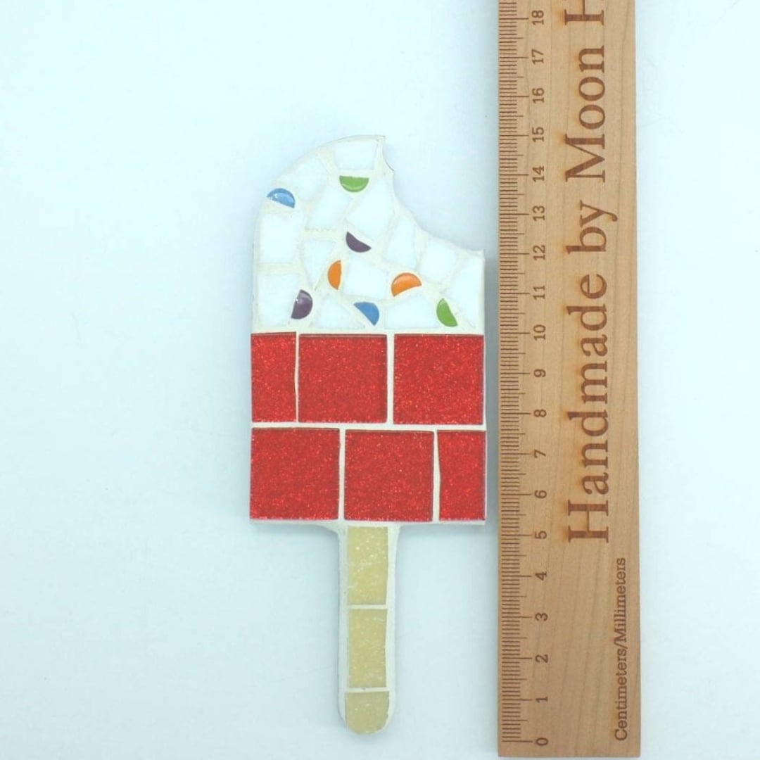 Ice Lolly Popsicle Fab Mosaic Kit Craft Kit Suitable for Beginners ...