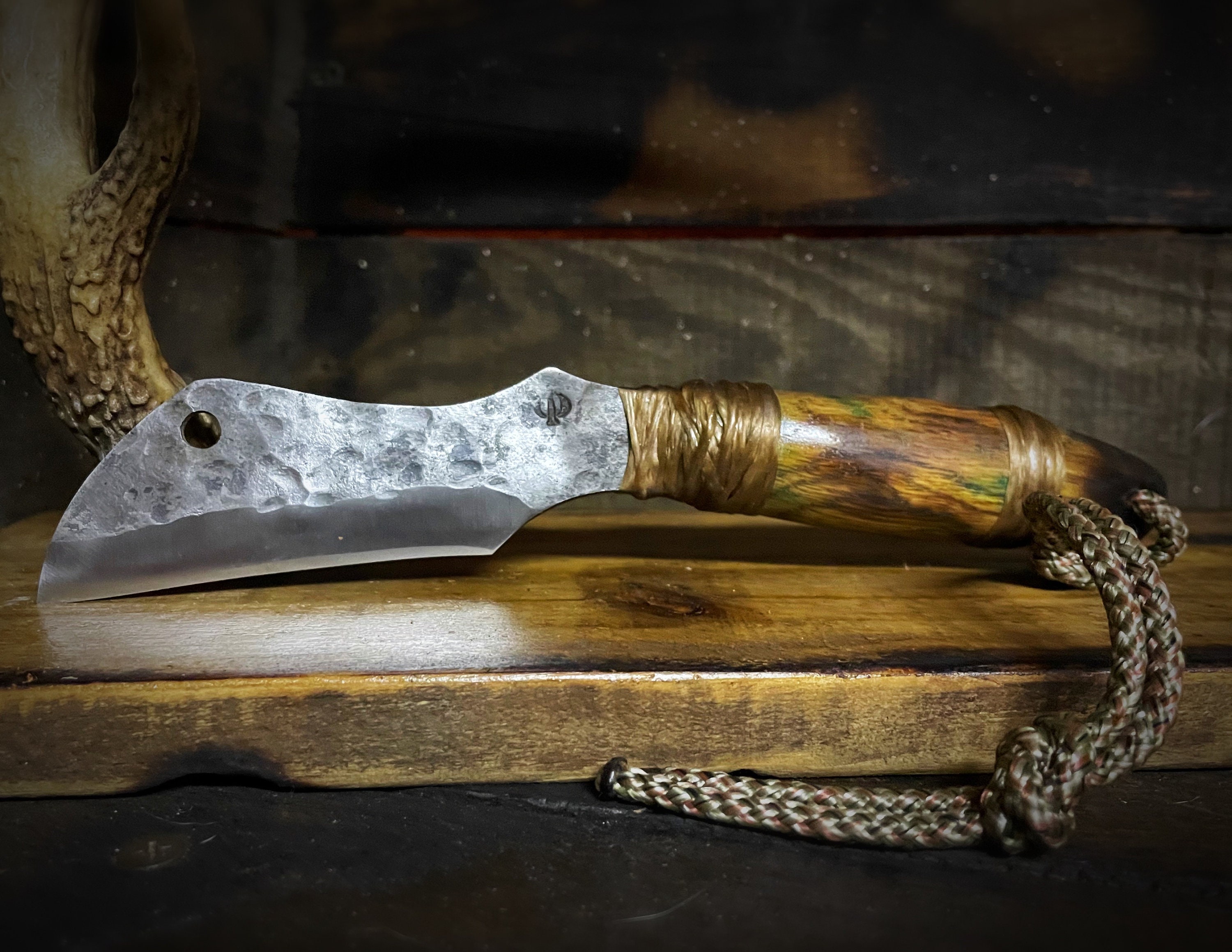 Hammer Forged Custom Sheepsfoot Knife - Etsy