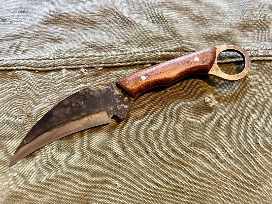 Hammer Forged Traditional Karambit - Etsy