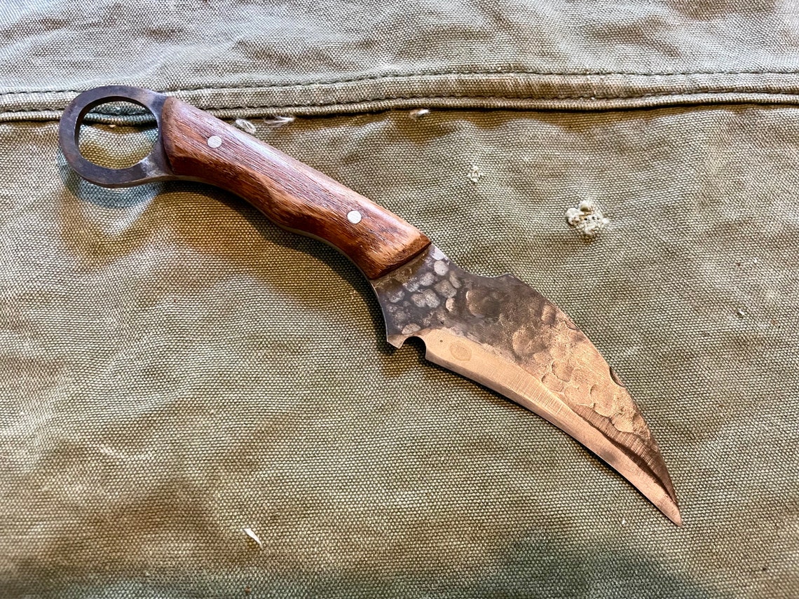 Hammer Forged Traditional Karambit - Etsy