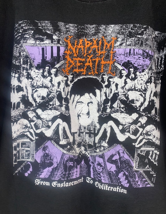 Vintage Napalm Death From Enslavement To Obliteration… - Gem