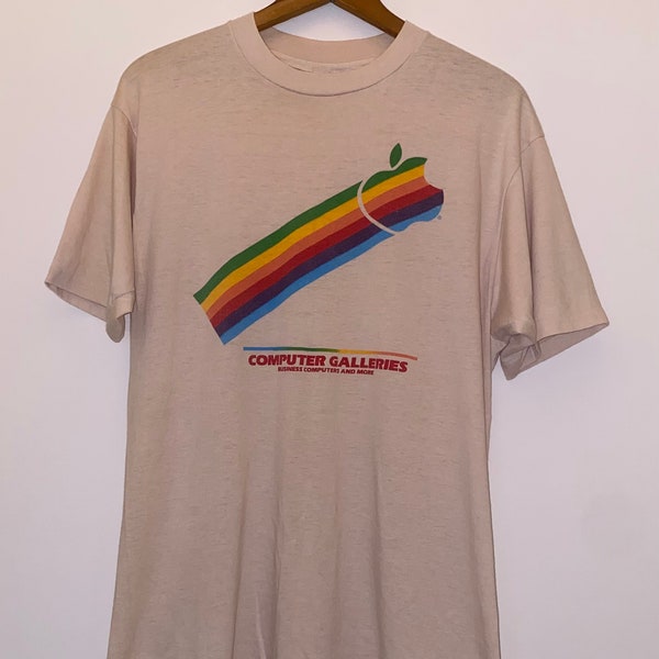 Apple Logo T Shirt - Etsy