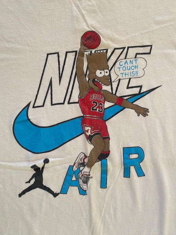 Vintage Bart Simpson Michael Jordan T Shirt - Gem