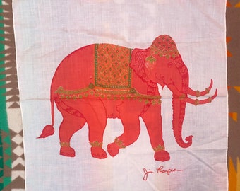 Prints Jim Thompson Elephant Silk Vintage Giclée etna.com.pe