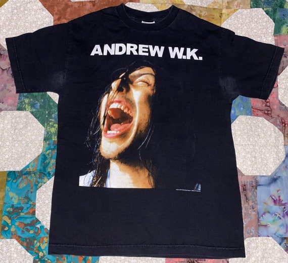 Vintage Andrew W.K. T Shirt 2002 - Gem