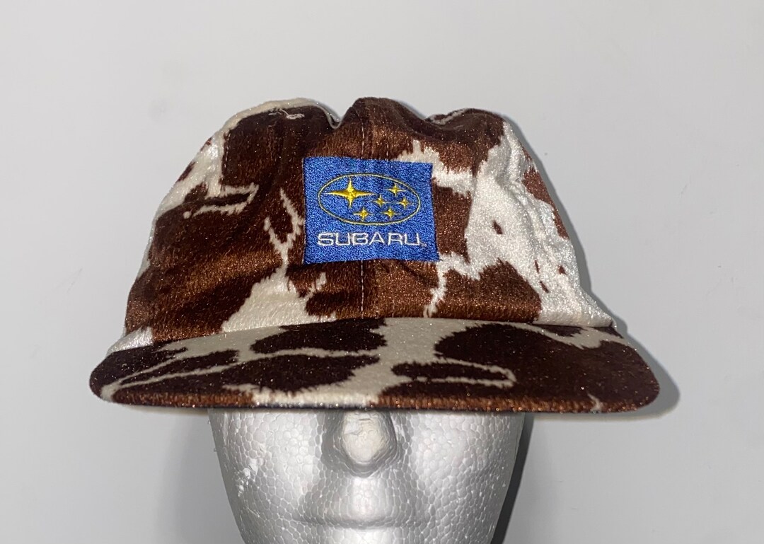 Vintage Bula US Ski Team Rare Velvet Cow Print Cap Snapback - Etsy
