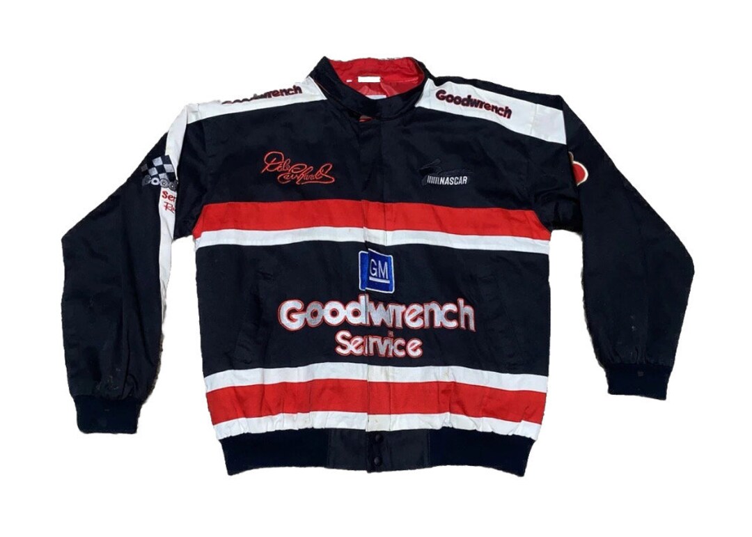 Vintage NASCAR Dale Earnhardt Goodwrench Racing Jacket M - Etsy