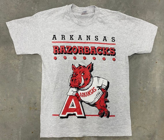 Vintage Single Stitch Sport-T by Stedman Arkansas Razorback Football T ...