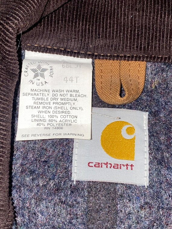 Carhartt Blanket Lined Detroit Jacket USA - Gem