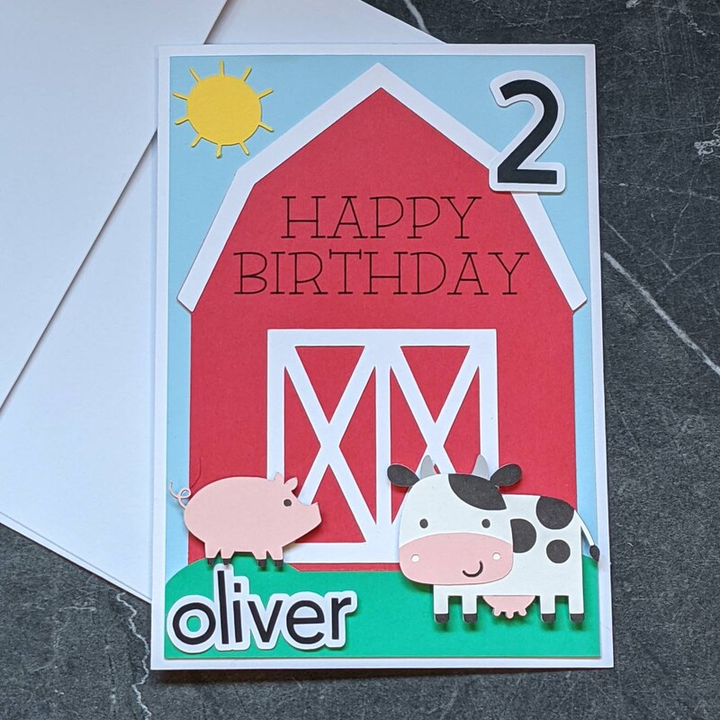 Printable Cow Birthday Card - Etsy