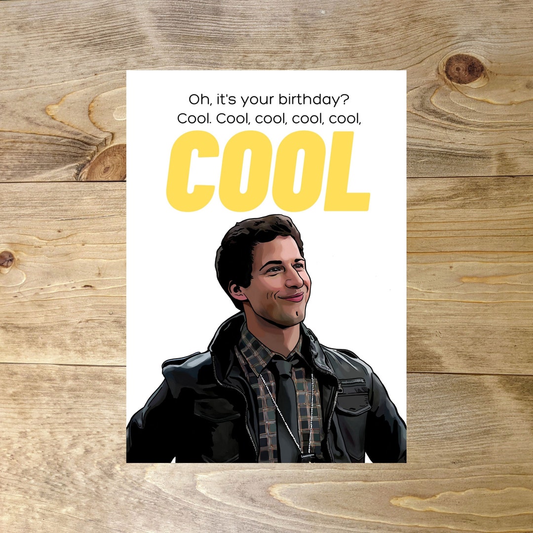Jake Cool Birthday Greeting Card - Etsy