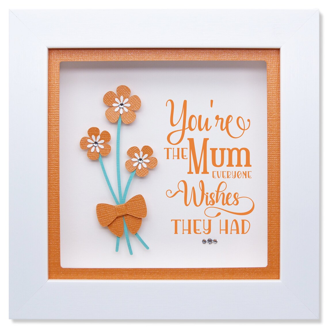 Mum Quote Frame 18 Quote Choices Framed Mum Quote Mum | Etsy UK