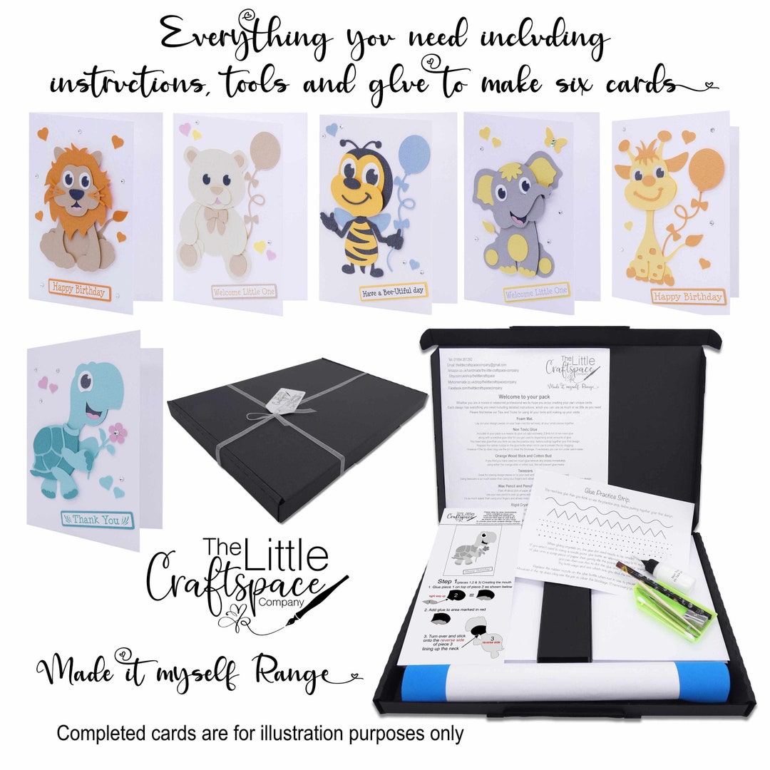 Card Making Kits for Beginners Craft Starter Kits Beginners Card Making ...