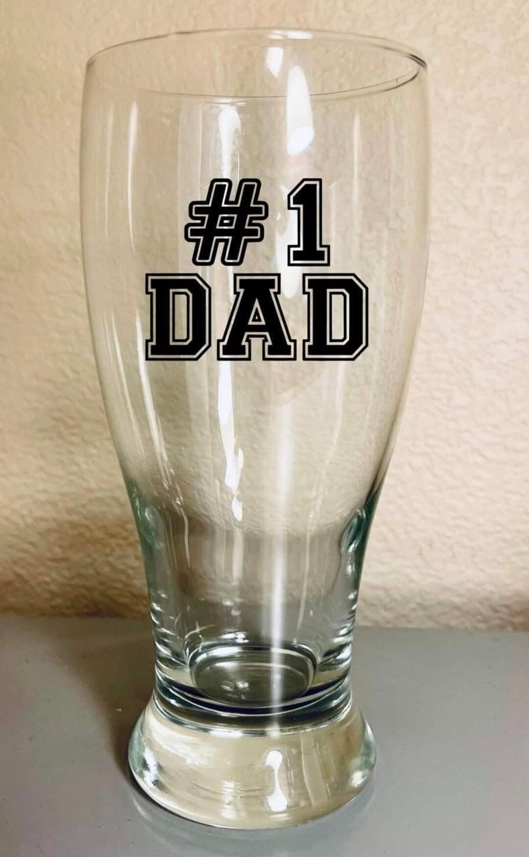 Number 1 Dad Mug, Dad Beer Glass, New Dad Gift From Wife, New Dad Gift ...